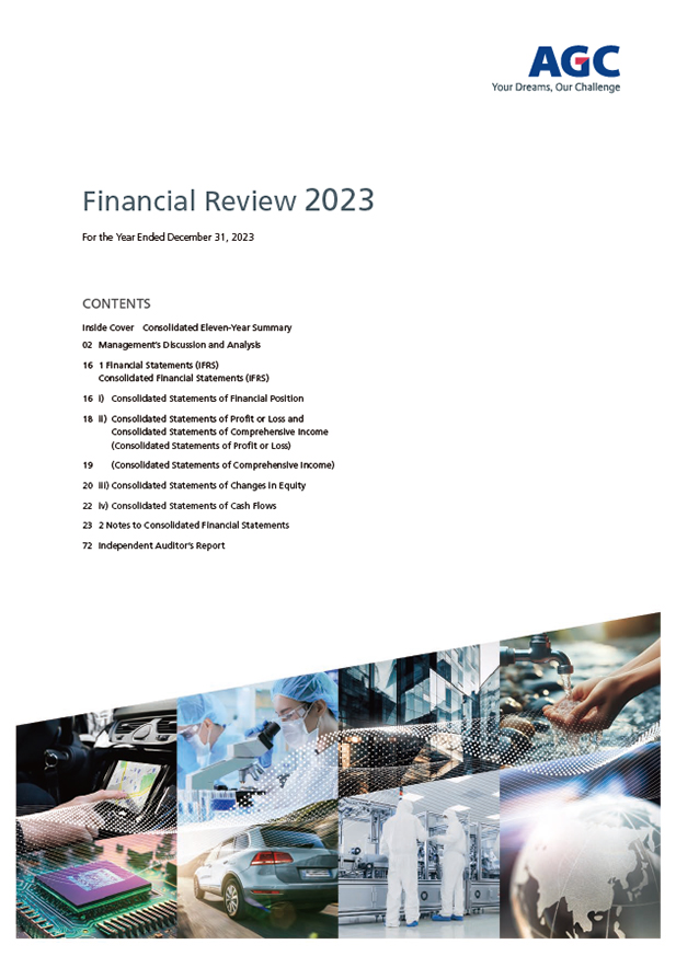 Financial Review ｜ Investors ｜ AGC